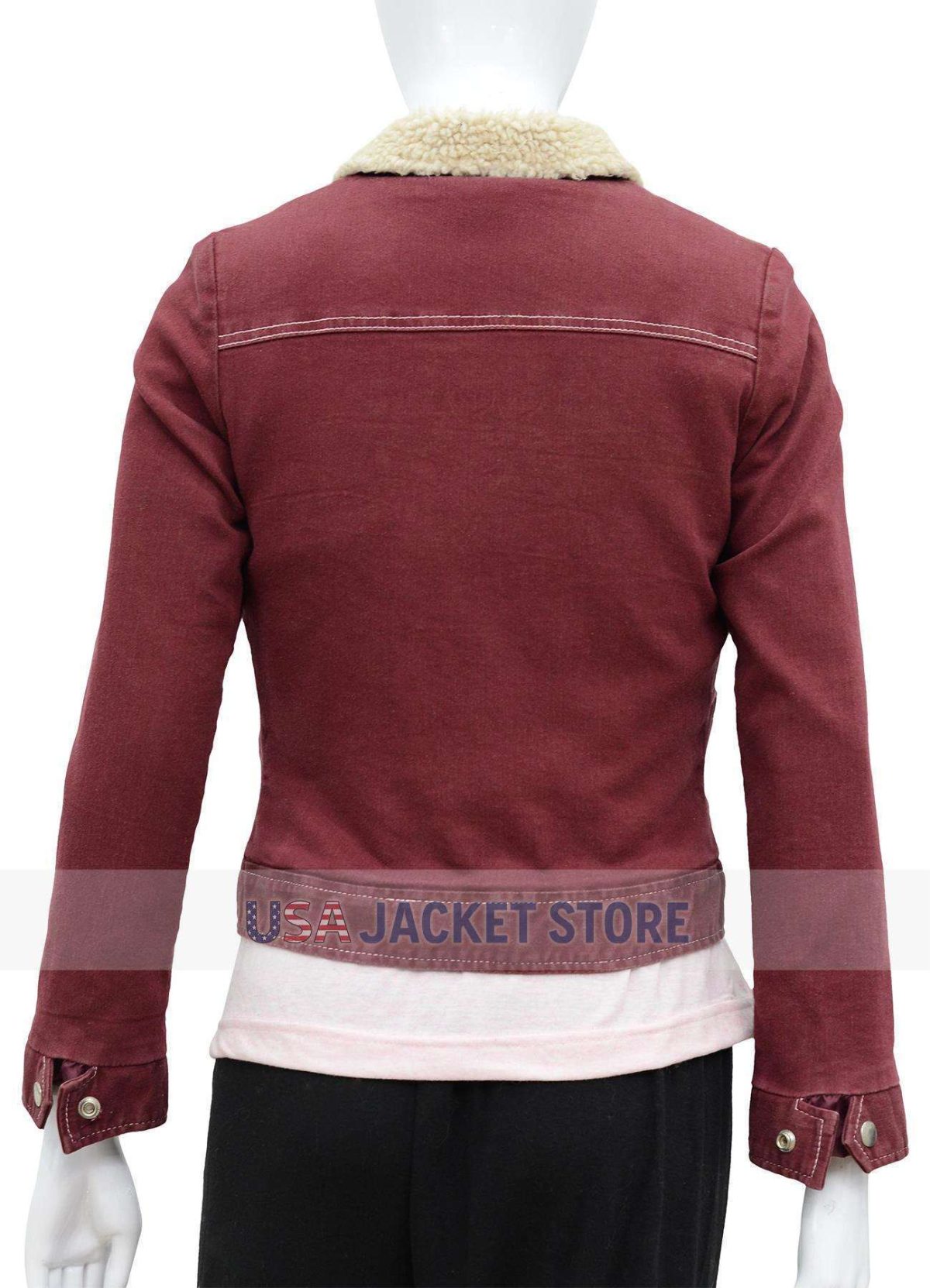 Nancy Wheeler Jacket By Natalia Dyer In Stranger Things