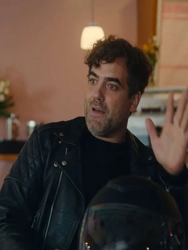 Thomas Molloy Sex Education S04 Black Leather Jacket